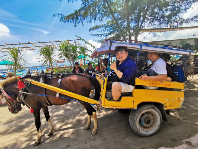 ギリトラワンガン の馬車 | 秘境の地 ロンボク島・バリ島 観光ツアーガイド｜KUBA JAPAN